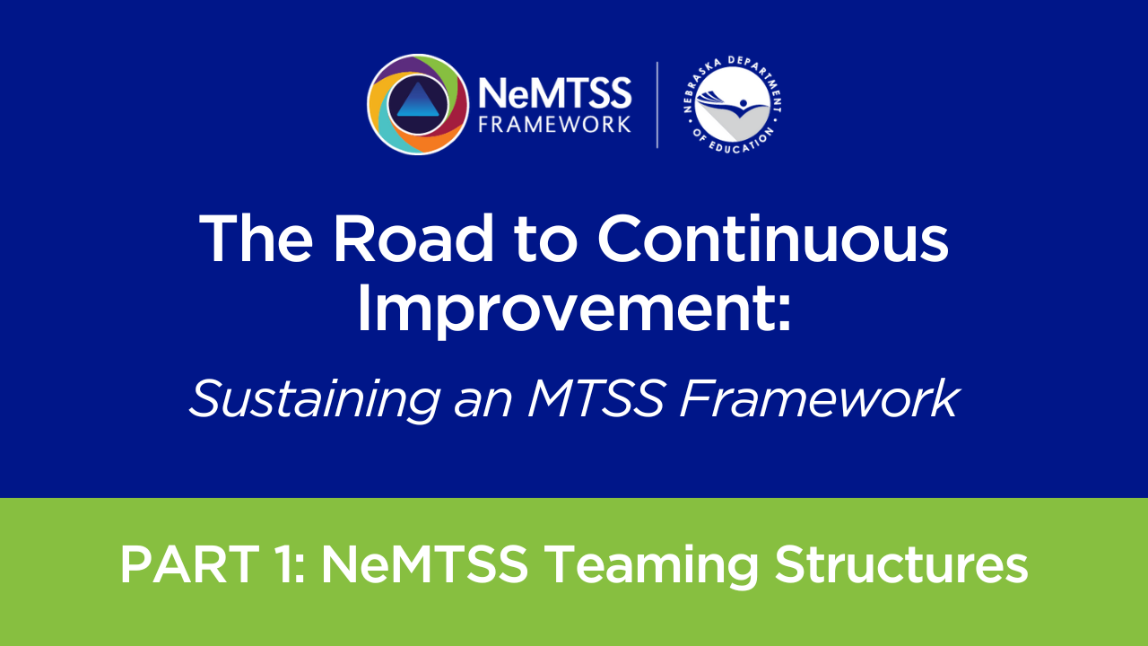“NeMTSS Teaming Structures” webinar now available - NeMTSS Framework ...